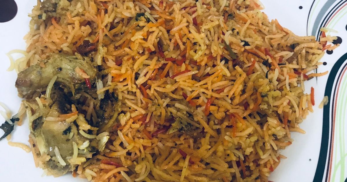 Chicken Dam Biryani Recipe by AFRA @ WASEEM - Cookpad