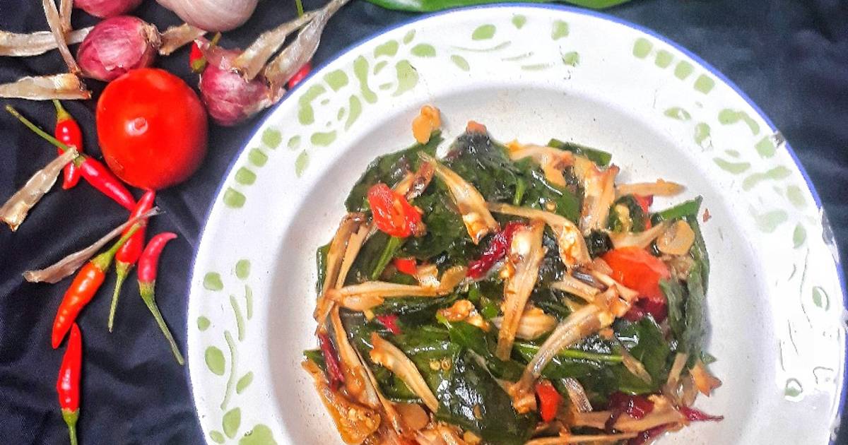 Resep Tumis Daun Melinjo 예르다🍀 oleh Yerda Fahrana 예르다 파흐라나 - Cookpad