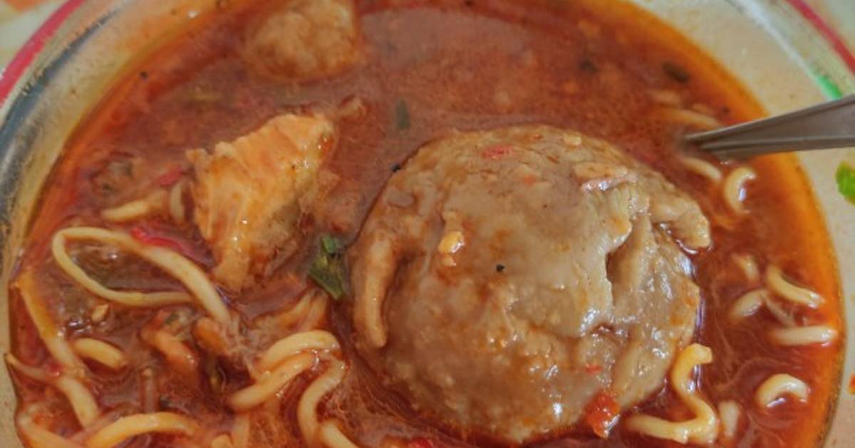 Resep (12) bakso mercon rumahan oleh Eninui - Cookpad