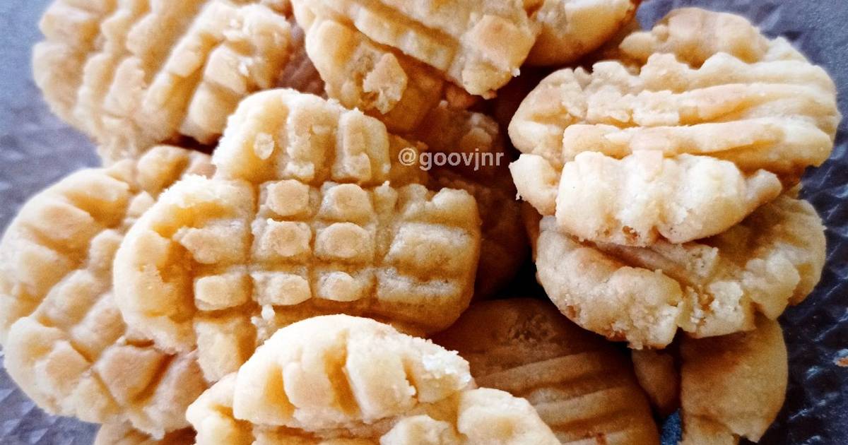 Resep Kue Kering Teflon (3 bahan) oleh 𝐆𝐥𝐨𝐫𝐲. - Cookpad
