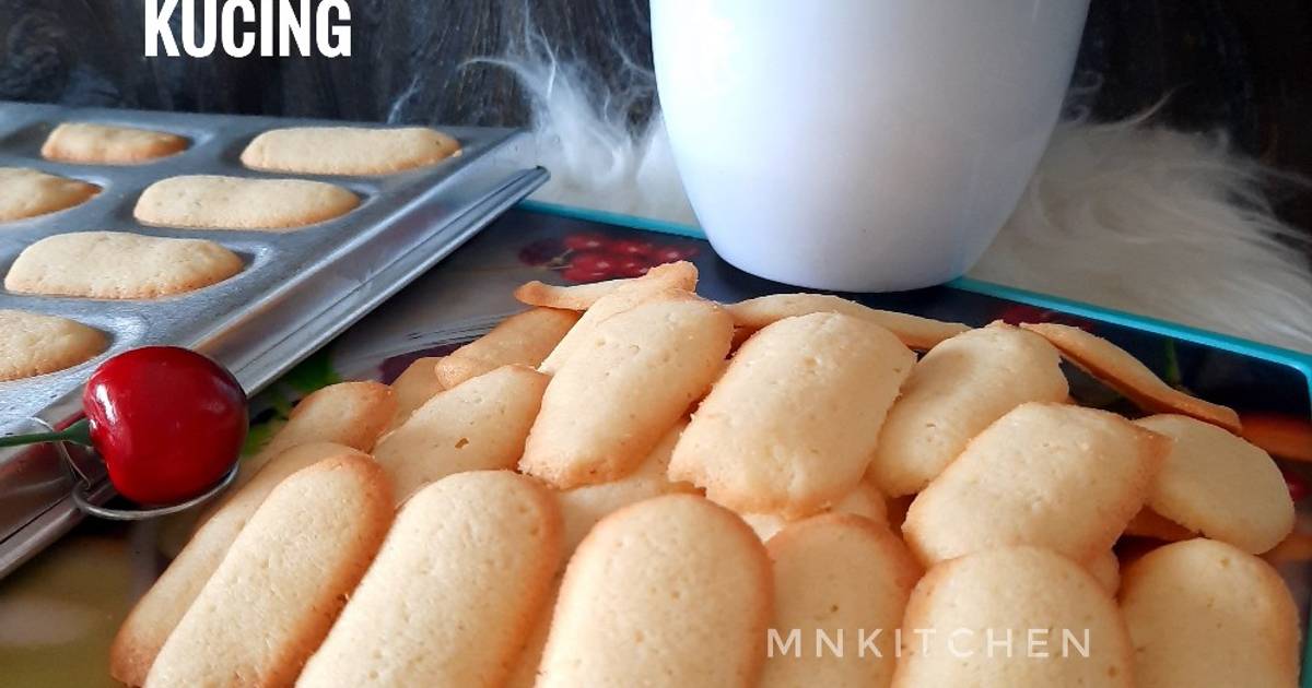 Resep Kue lidah kucing oleh Minie Nora(MNKitchen) - Cookpad