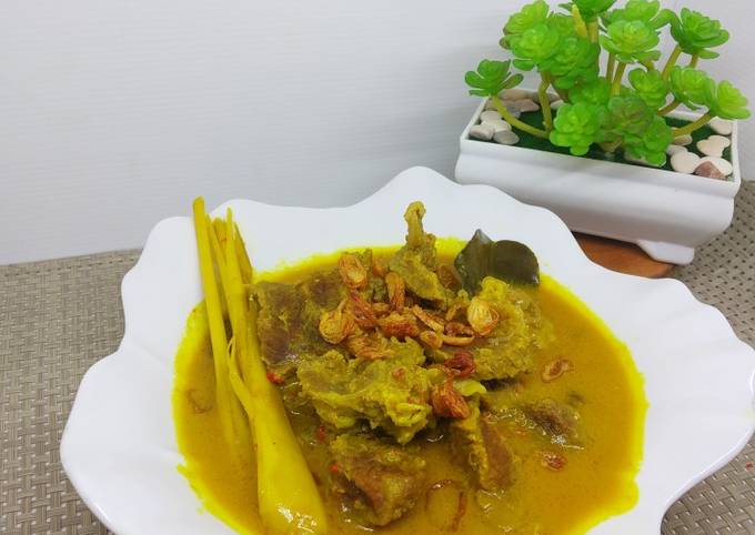 Resep Gulai Daging Sapi oleh Tintin Purnama Sari - Cookpad