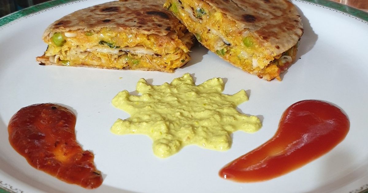 Masla Roti Sandwich Recipe by Zarna B V