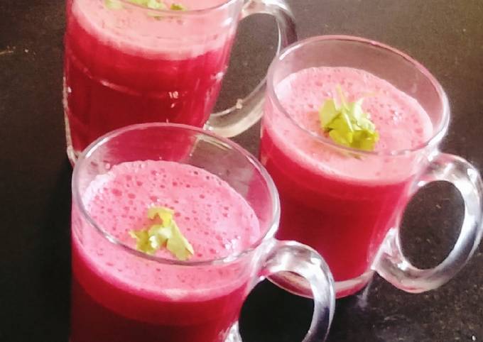 Beetroot Carrot 🥕 Juice Recipe By Jyoti Prakash Assudani Cookpad
