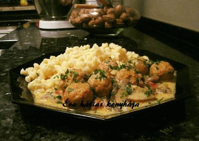 Betyár gombóc | Rédeiné - Varga Éva receptje - Cookpad receptek