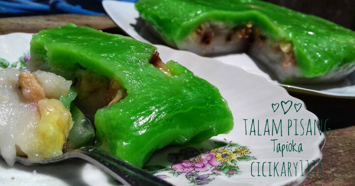Resep Talam pisang tapioka oleh Cicik Ary - Cookpad