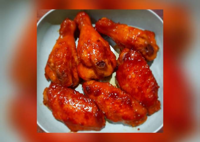 Resep Sayap Ayam Bakar Madu MPASI 18+ oleh Ninik Yanie - Cookpad