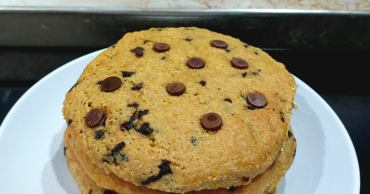 Resep Anabolic Giant Chocolate Chip Cookies|High Protein, Low Calorie ...