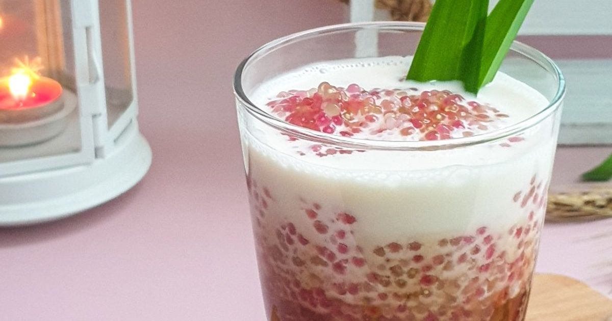 Resep Bubur Sagu Pelangi oleh Mommy Nawla#Jeehan - Cookpad