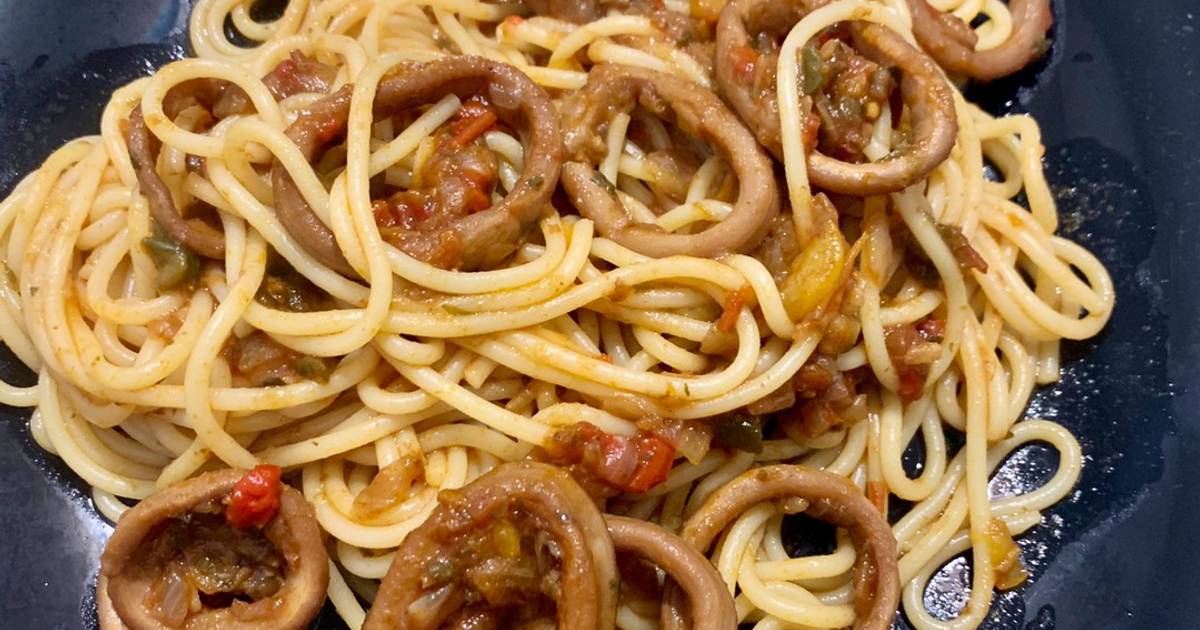Fideos con tinta de calamar - 42 recetas caseras- Cookpad