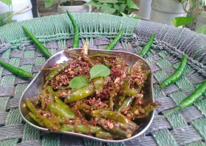 Tadka masala mirchi Recipe by Deepika Sharma - Cookpad
