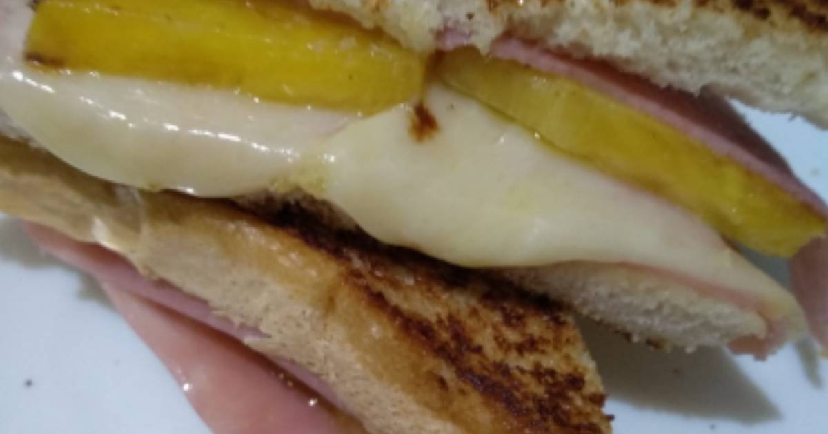 Sandwich de piña - 34 recetas caseras- Cookpad