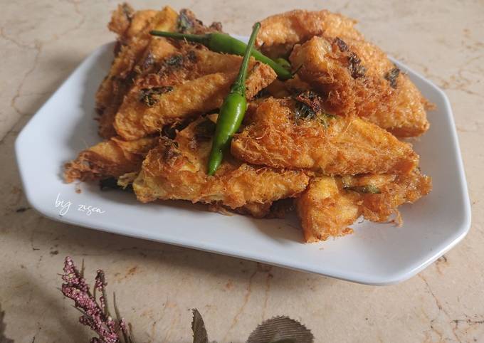 Resep Tahu Goreng Telur oleh zisca - Cookpad