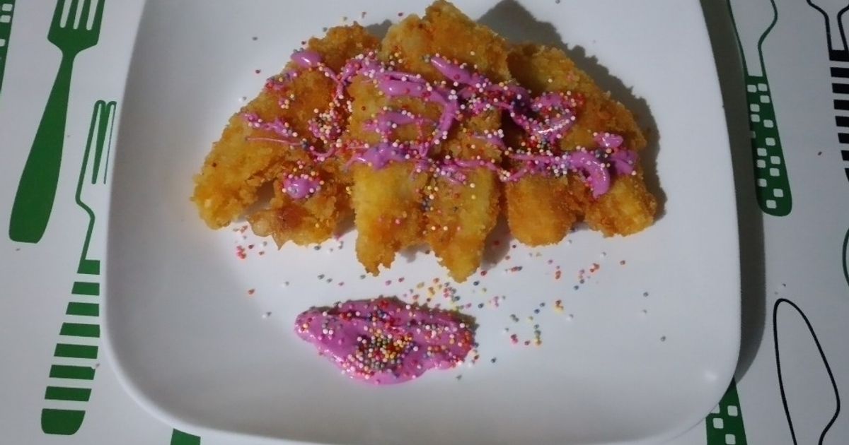 Resep Pisang Goreng Crispy (Tepung Roti + Topping) oleh Yummyyummy ...