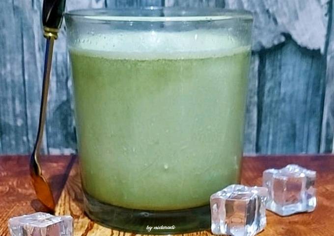 Resep Es Matcha Latte oleh nidarudi - Cookpad