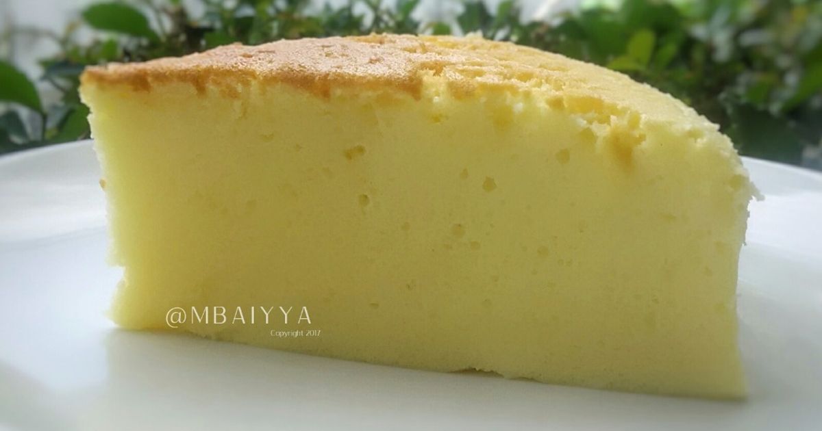 Resep Fluffy Cheddar Cheese Cake oleh mbaiyya - Cookpad