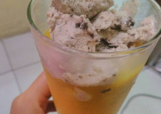 Resep Mango Oreo Smooth oleh inayah pamungkas - Cookpad