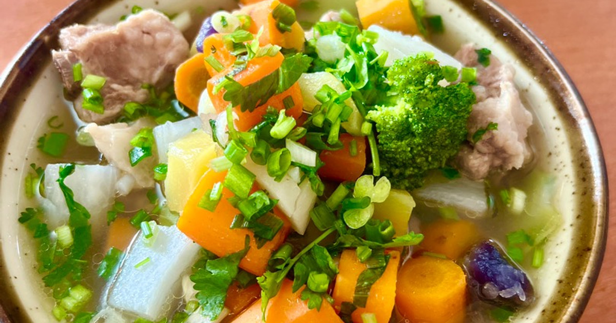 Cách Làm Món Canh Sườn Non Ninh Củ của Emily Luu - Cookpad