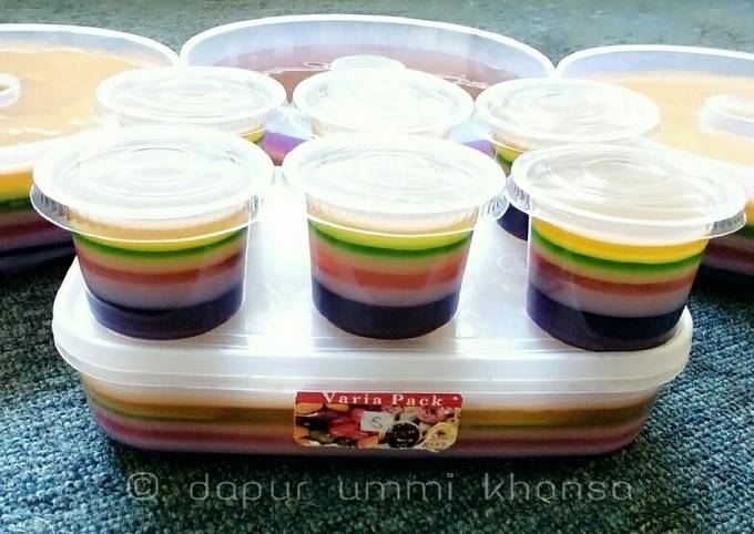 Resep Puding Pelangi oleh Ry's Kitchen - Cookpad