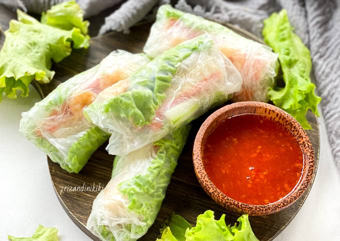 Resep Vietnam spring roll oleh Kiki Rizqi Andini - Cookpad