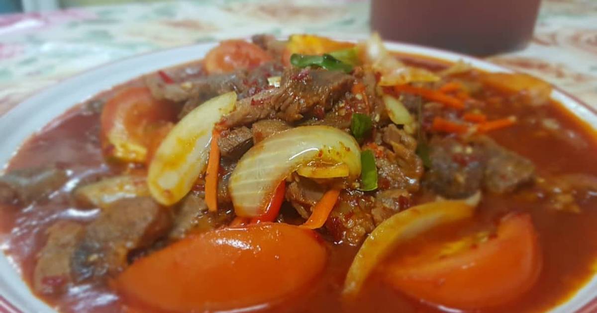 Resipi Daging Masak Merah oleh Nur Azeera - Cookpad