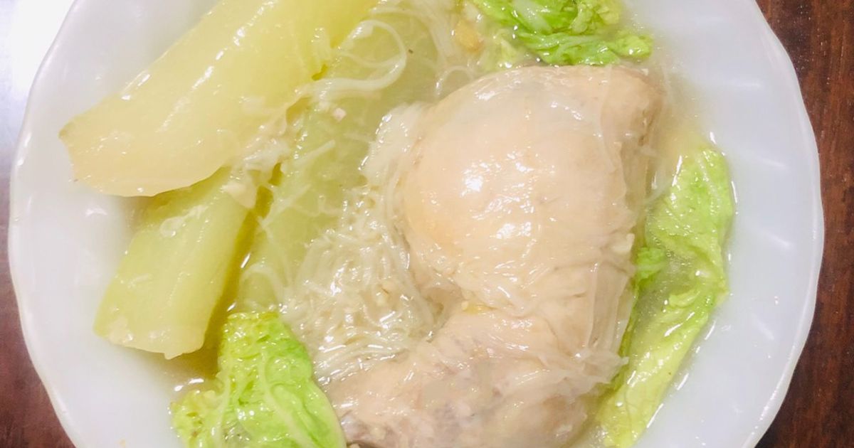 Chicken Tinola Soup With Misua Recipe By Spotted By D