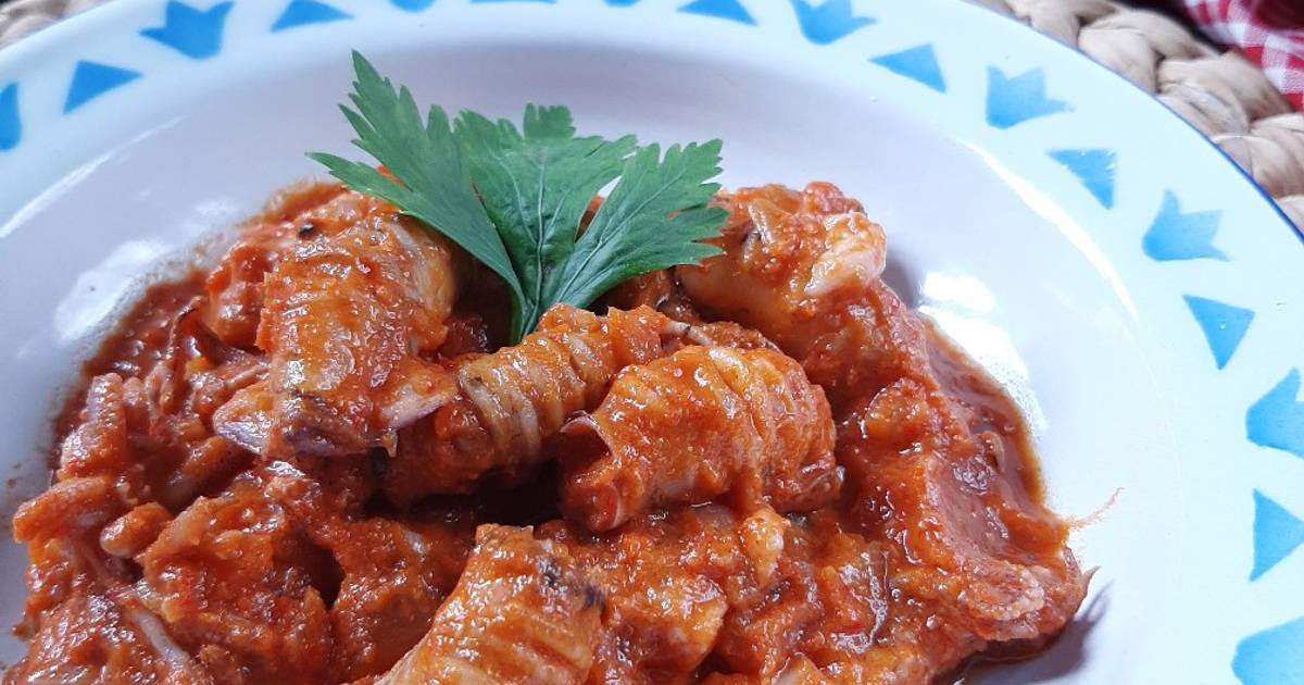 Resep Cumi balado simpel oleh Naila Rizqa - Cookpad