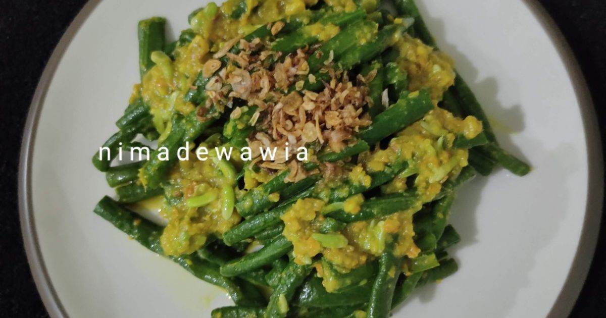 Resep Jukut Bejek (Sayur Kacang Panjang Khas Bali) oleh Wawia Ni Made ...