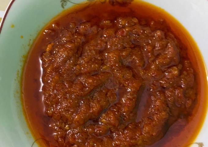 Resep Sambal merah oleh Viena Puspita - Cookpad