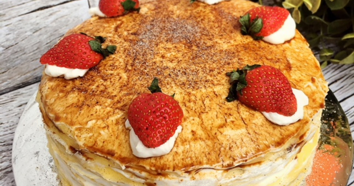 Resep Tiramisu Crepes Cake oleh rina dewi - Cookpad