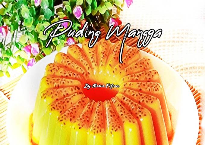 Resep Puding Mangga oleh Lanjarsih/Mama Fifian ( MasakanRumahan) - Cookpad