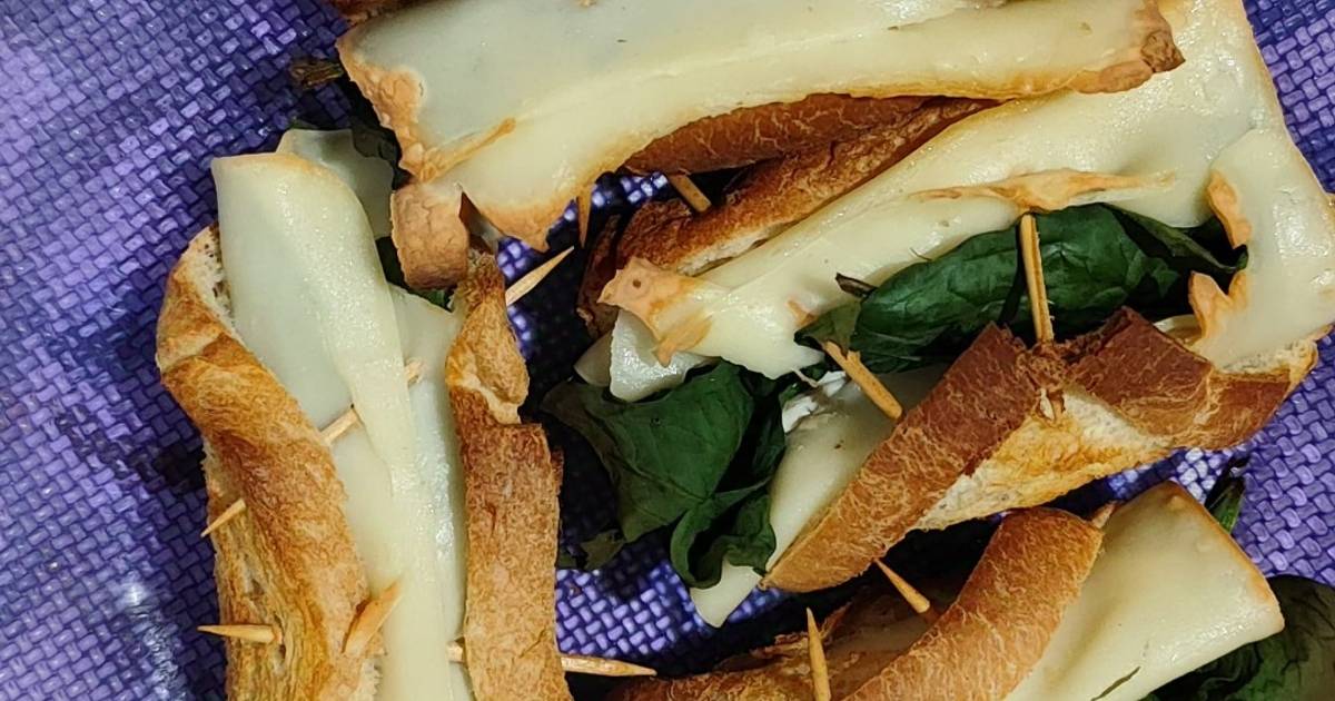 Sándwich enrollado Receta de Giovanna Cejas- Cookpad