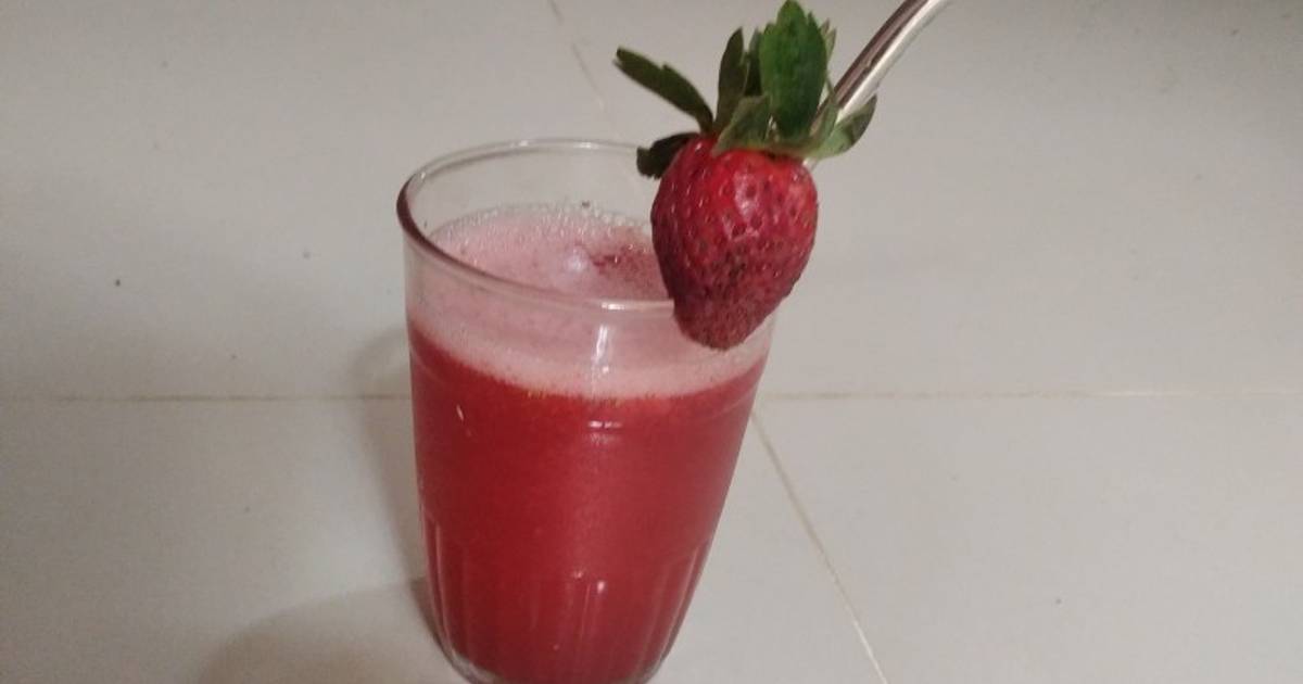 Resep Jus 🍓 oleh Hamidah Kitchen 😊 - Cookpad