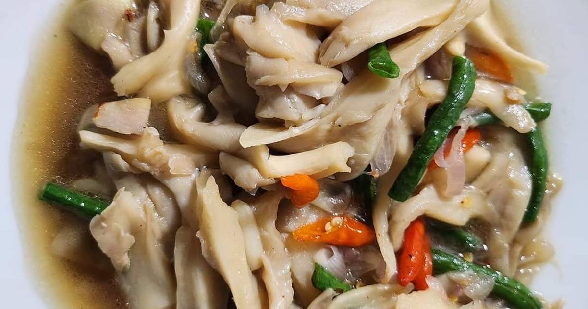 Resep Oseng Jamur Kacang Panjang oleh Key - Cookpad