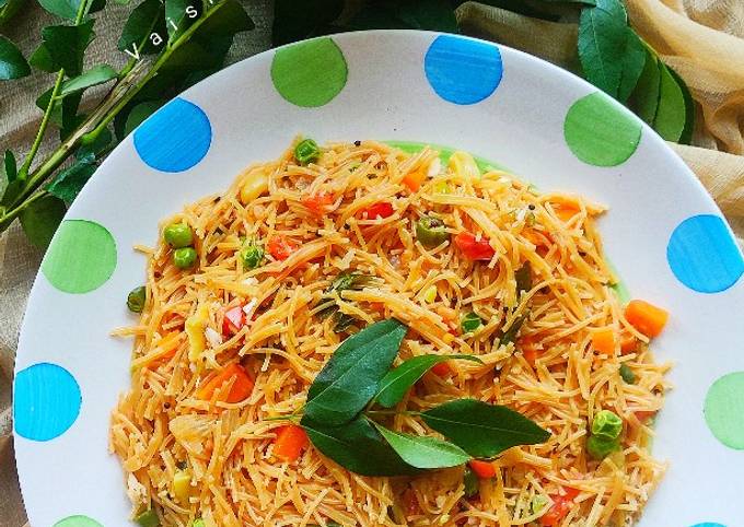 Lemon Rice Vermicelli / Shavige Bhath Recipe by Vaishali Suhas - Cookpad