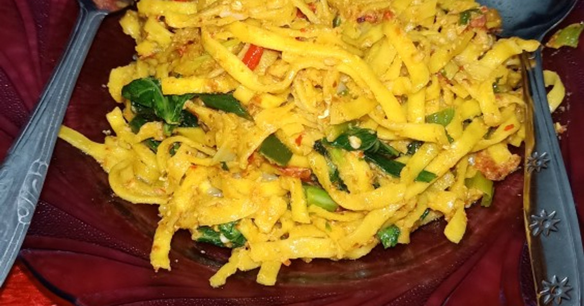 Resep Mi Kuning Goreng oleh sabar nita - Cookpad