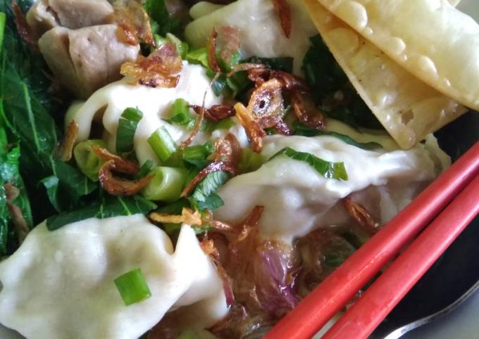 Resep Pangsit rebus oleh Pawon Bunda Dinda - Cookpad