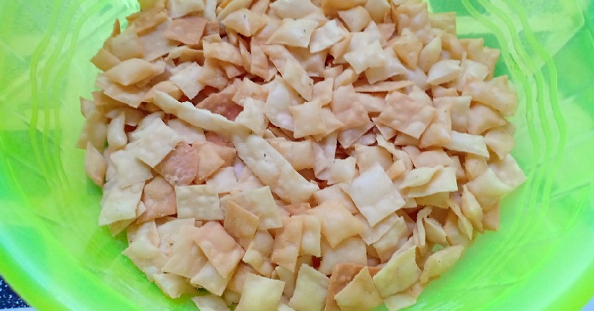 Resep Cemilan Pangsit Goreng oleh Intan Handayani - Cookpad