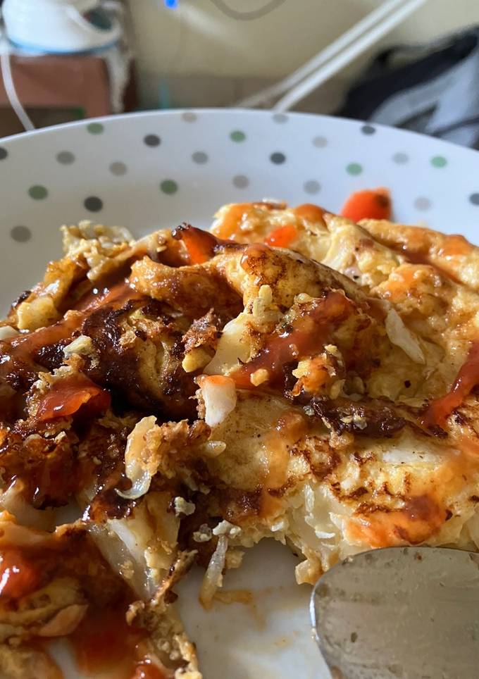 Resep Telur dadar kol super easy dan super wenaaaak simple satset oleh ...