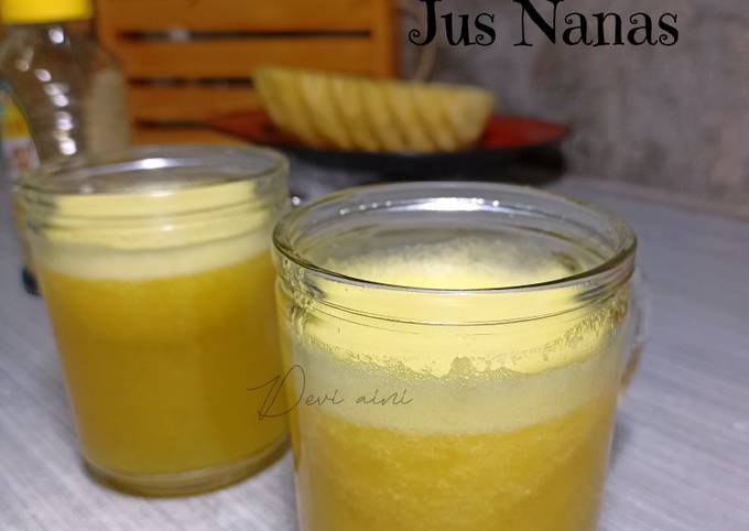 Resep Jus nanas + madu oleh Devi Aini - Cookpad