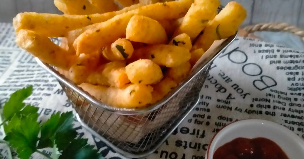 Resep Stick Kentang Keju oleh memey - Cookpad