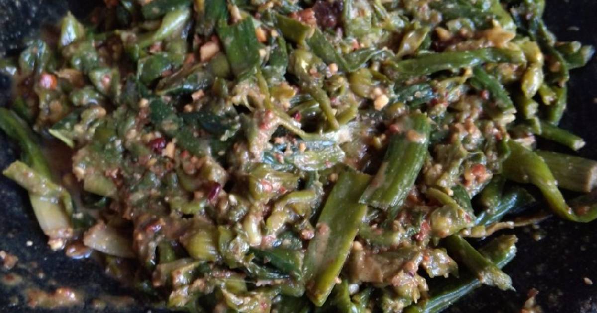 Resep Lotek genjer khas sunda oleh Sharah Kirrey - Cookpad