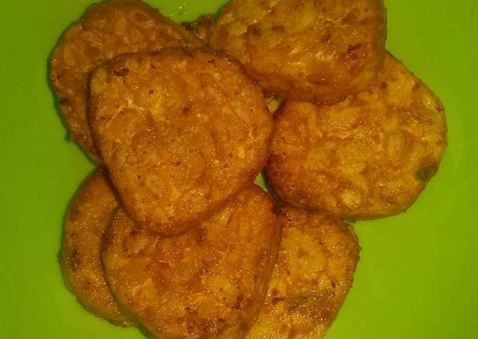 Resep Tempe goreng bumbu kuning oleh Hsty Ptry Aprilia - Cookpad