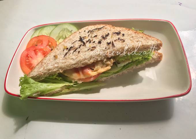 Resep Sandwich Roti Gandum oleh Nurul idzatti - Cookpad