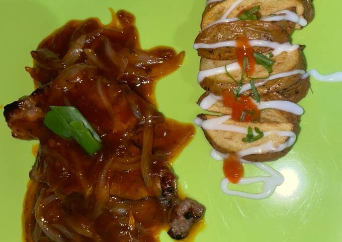 Resep Steak Sapi Potato Oleh Nisalanisa Cookpad