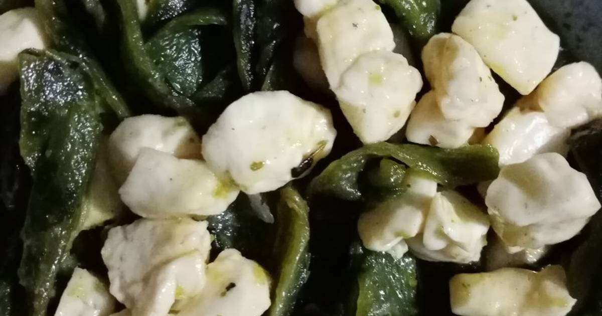 Rajas con queso panela - 38 recetas caseras- Cookpad