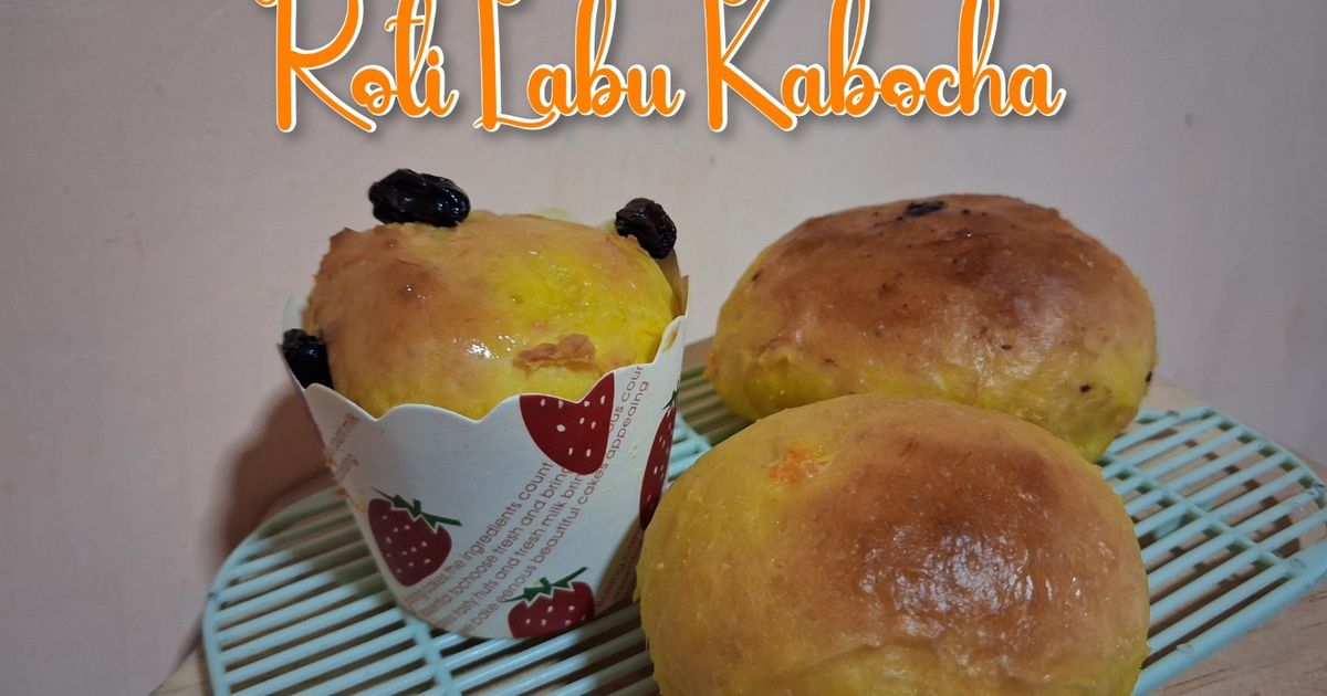 Resep Roti Labu Kabocha oleh Rizky Alfadina - Cookpad