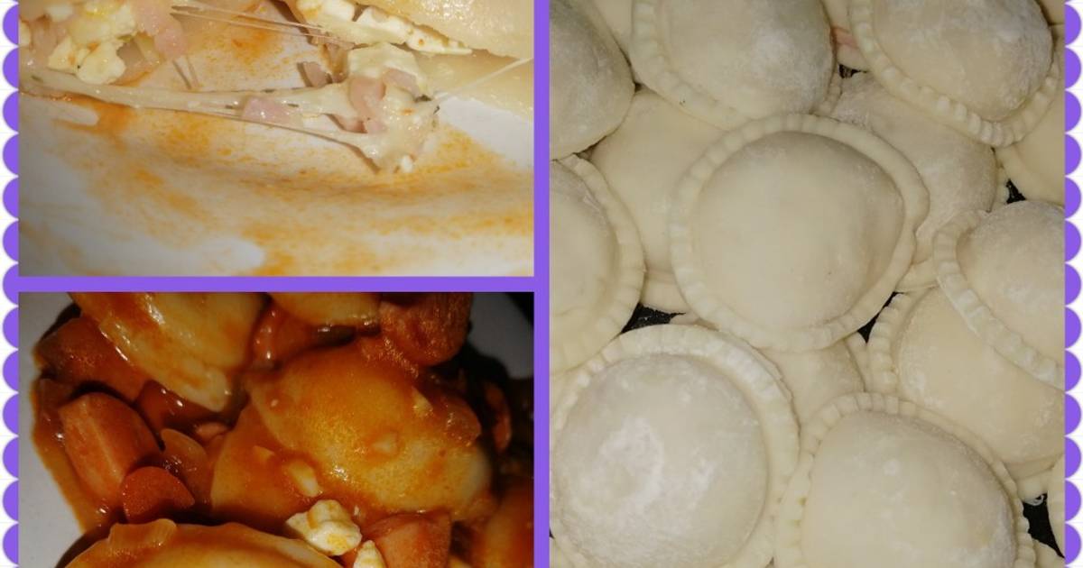 Relleno de ricota jamón y queso (para sorrentinos) Receta de Agustina ...