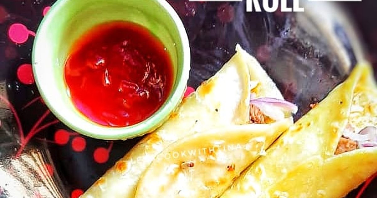 Soya Kathi Roll Recipe by Tina Chakraborty let's Cook - Cookpad