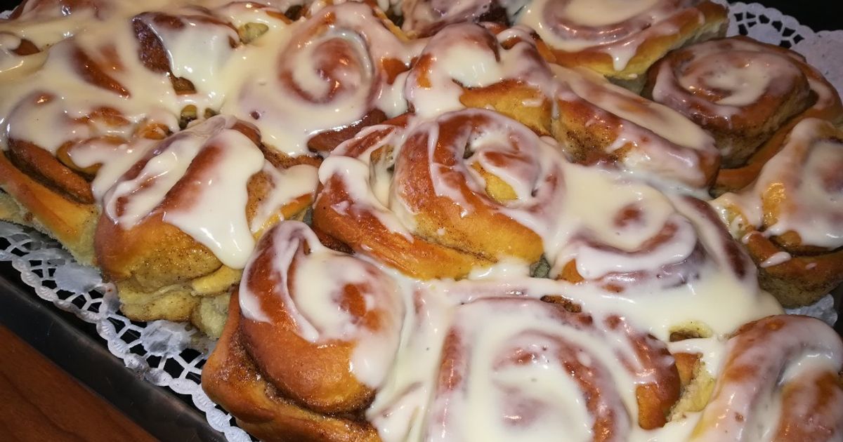 αφράτα Cinnamon Rolls Συνταγή από τον/την Katerina - Cookpad